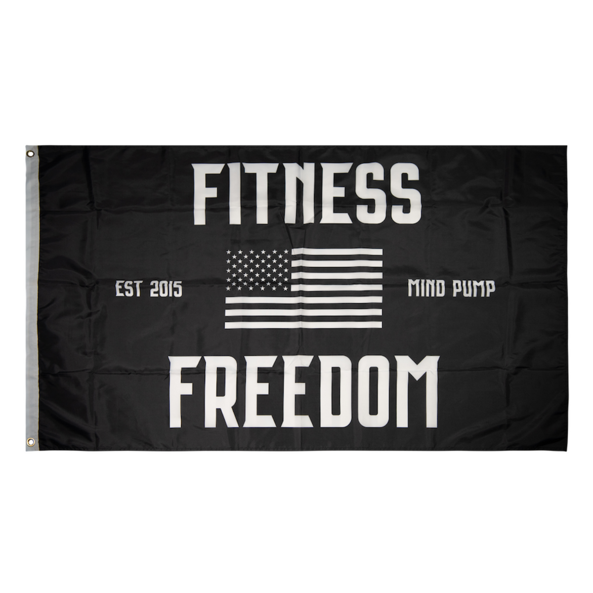 Fitness & Freedom Gym Flag – Mind Pump Media