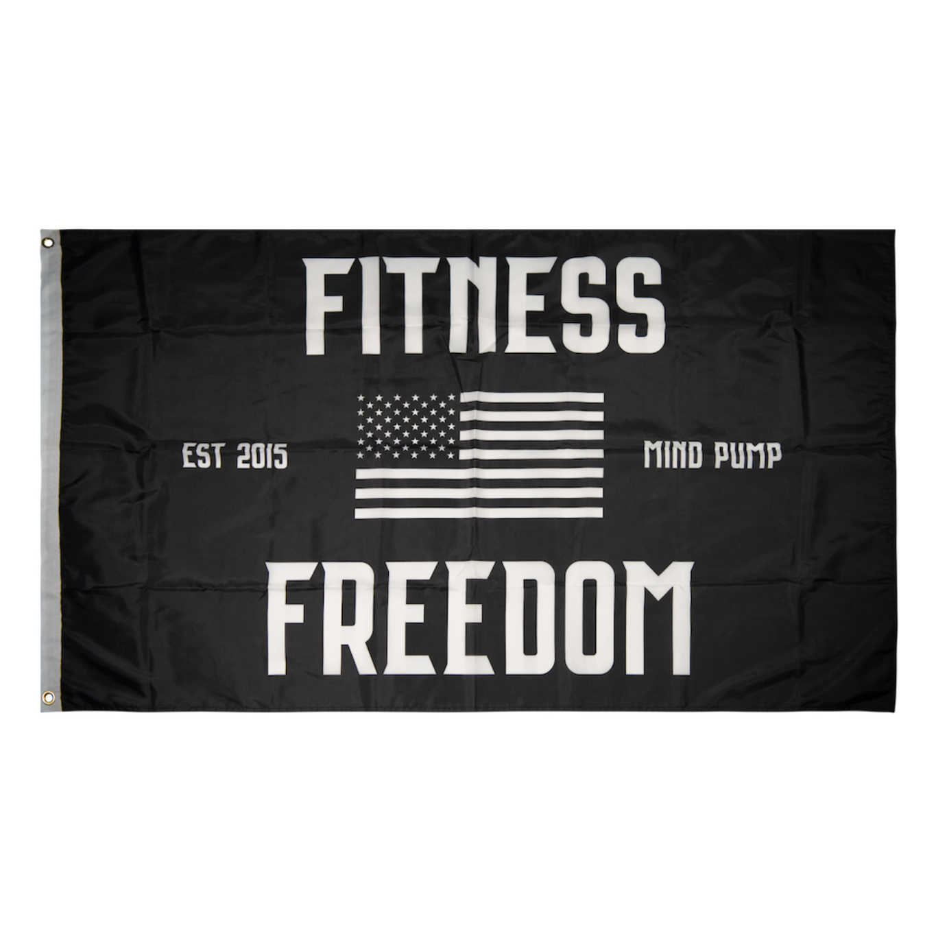 Fitness & Freedom Gym Flag – Mind Pump Media